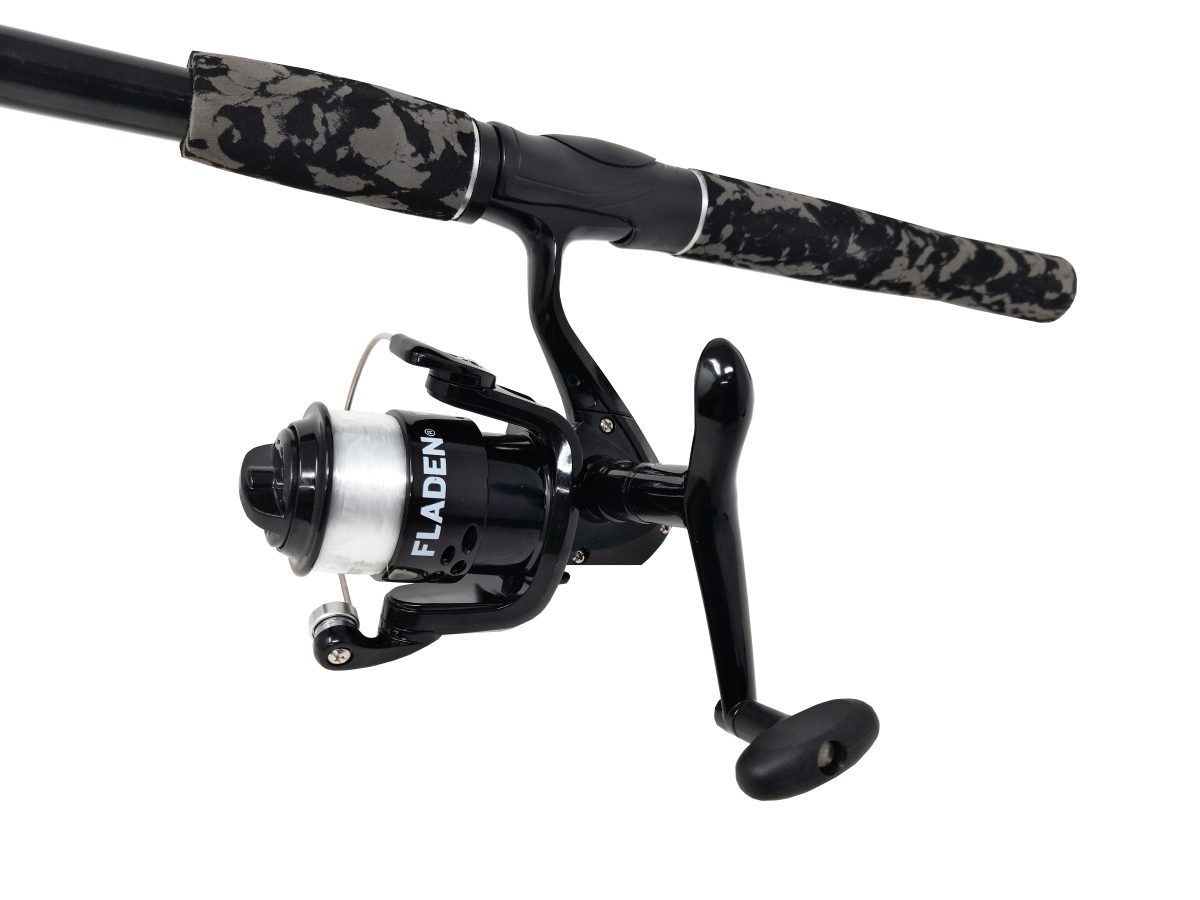 FLADEN Camo All-Round Tele Rod and Reel Combo with Tackle Box ...